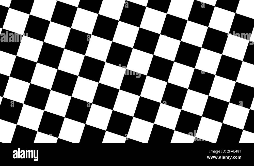 Rotating looped animation of black and white checkerboard Stock Video ...