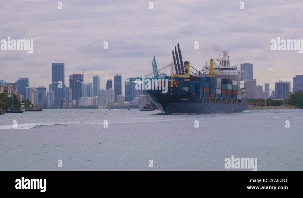 Cargo ship skyline Stock Videos & Footage - HD and 4K Video Clips - Alamy