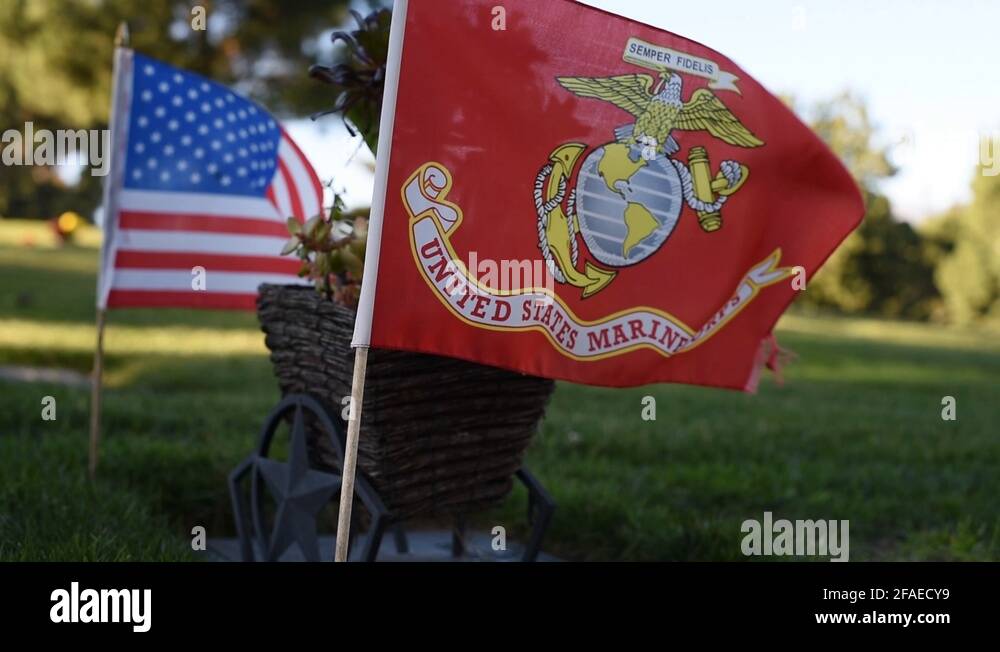 Usmc flag Stock Videos & Footage - HD and 4K Video Clips - Alamy