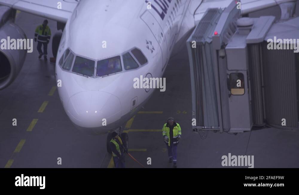 Airplane jet bridge interior Stock Videos & Footage - HD and 4K Video ...