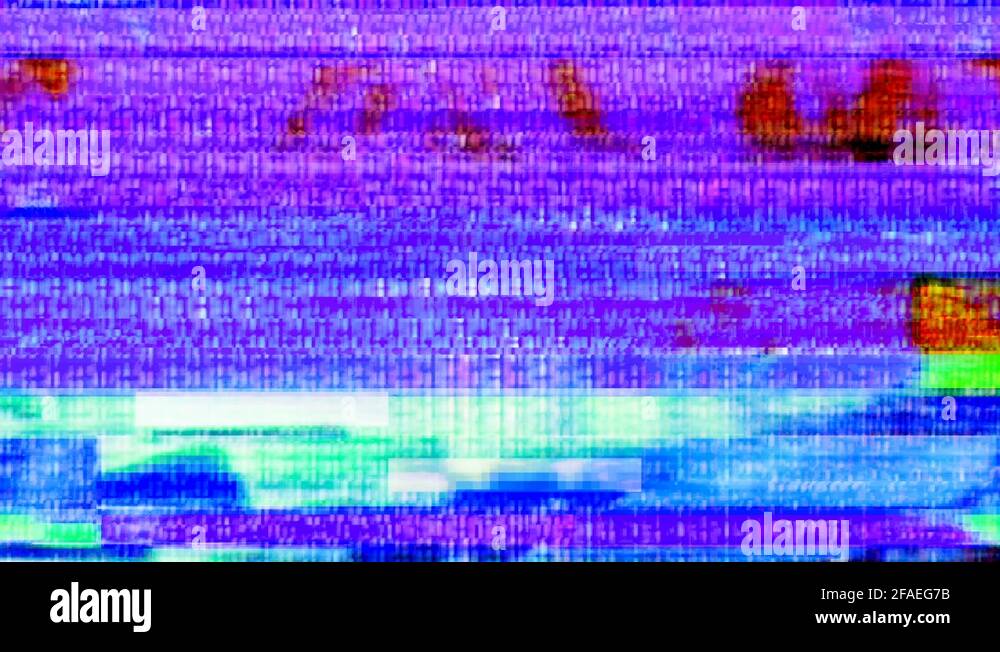 Streaming Video Glitch Malfunction Stock Video Footage - Alamy