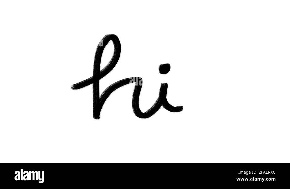 Cartoon doodle hi Stock Videos & Footage - HD and 4K Video Clips - Alamy