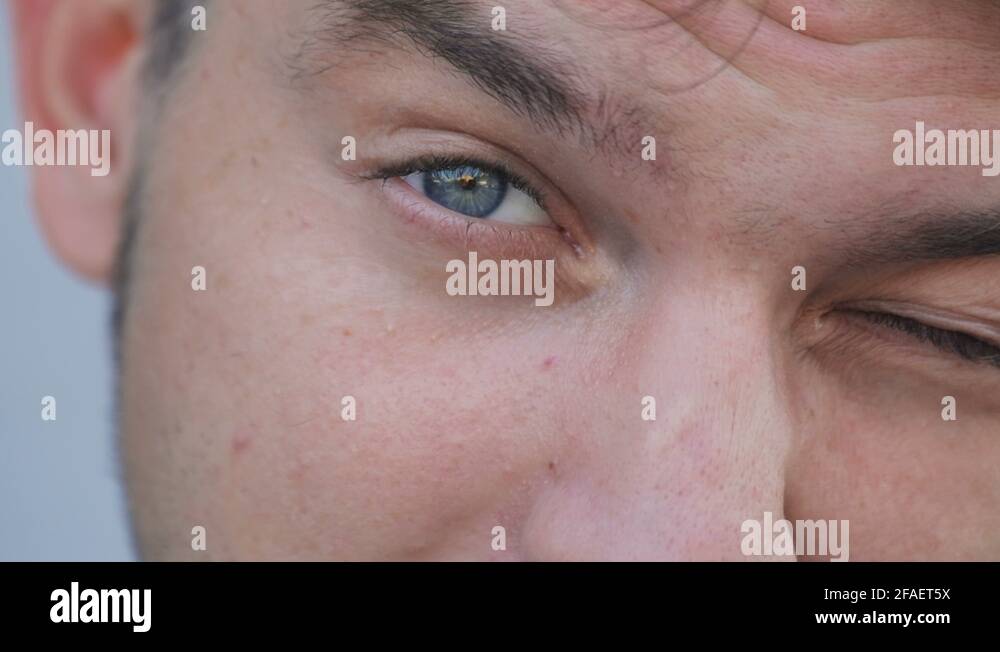 Man staring eye Stock Videos & Footage - HD and 4K Video Clips - Alamy