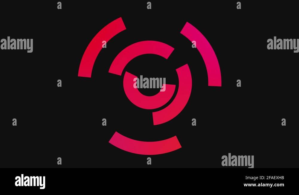 Blue line technology logo design Stock Videos & Footage - HD and 4K ...
