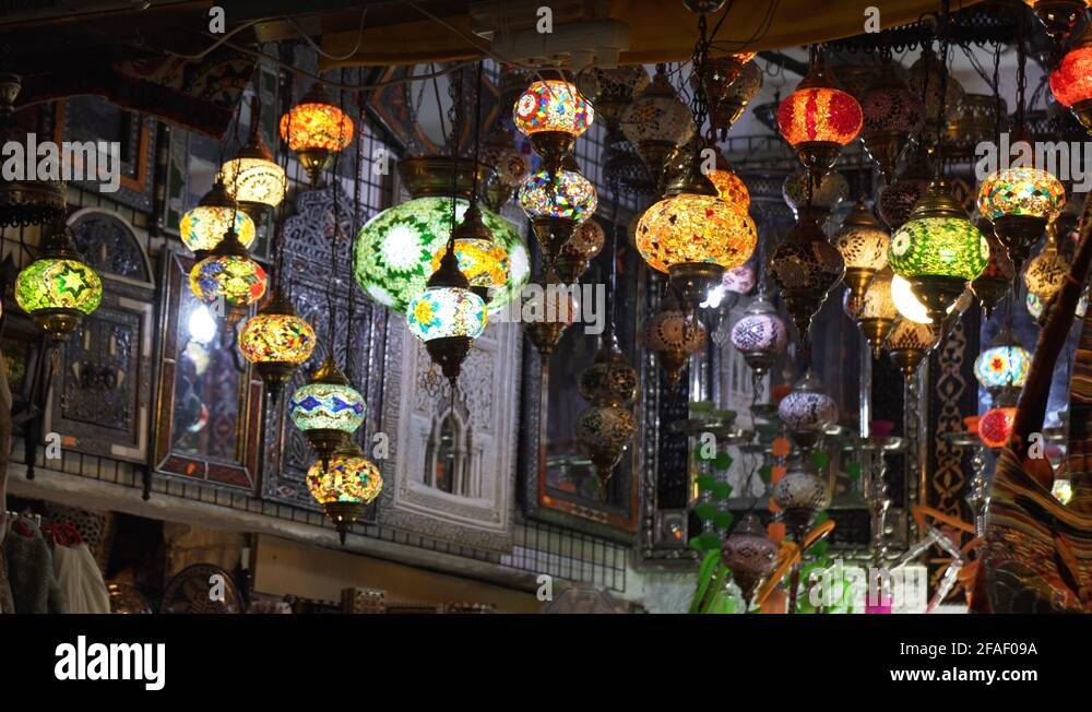 Beautiful arabic lamp oriental bazaar Stock Videos & Footage - HD and ...