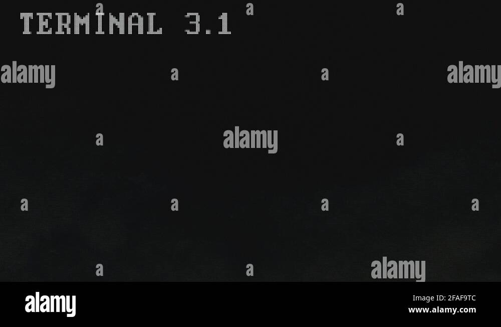 Terminal text Stock Videos & Footage - HD and 4K Video Clips - Alamy