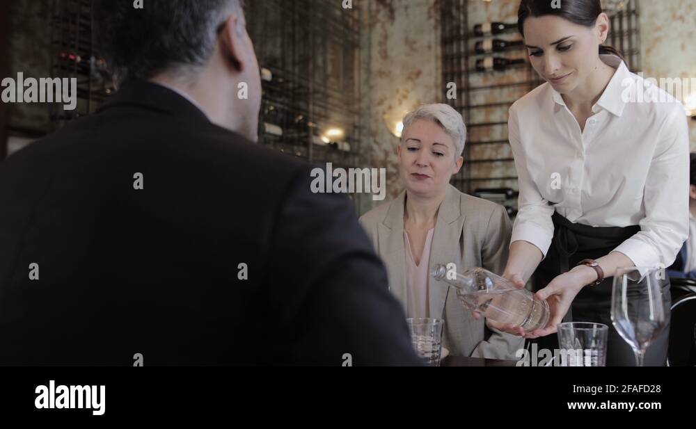 Pouring water in restaurant Stock Videos & Footage - HD and 4K Video ...