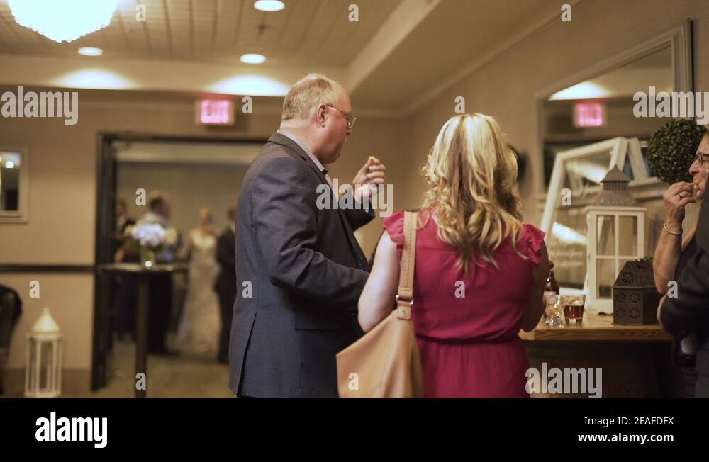 People eating bar during wedding Stock Videos & Footage - HD and 4K ...