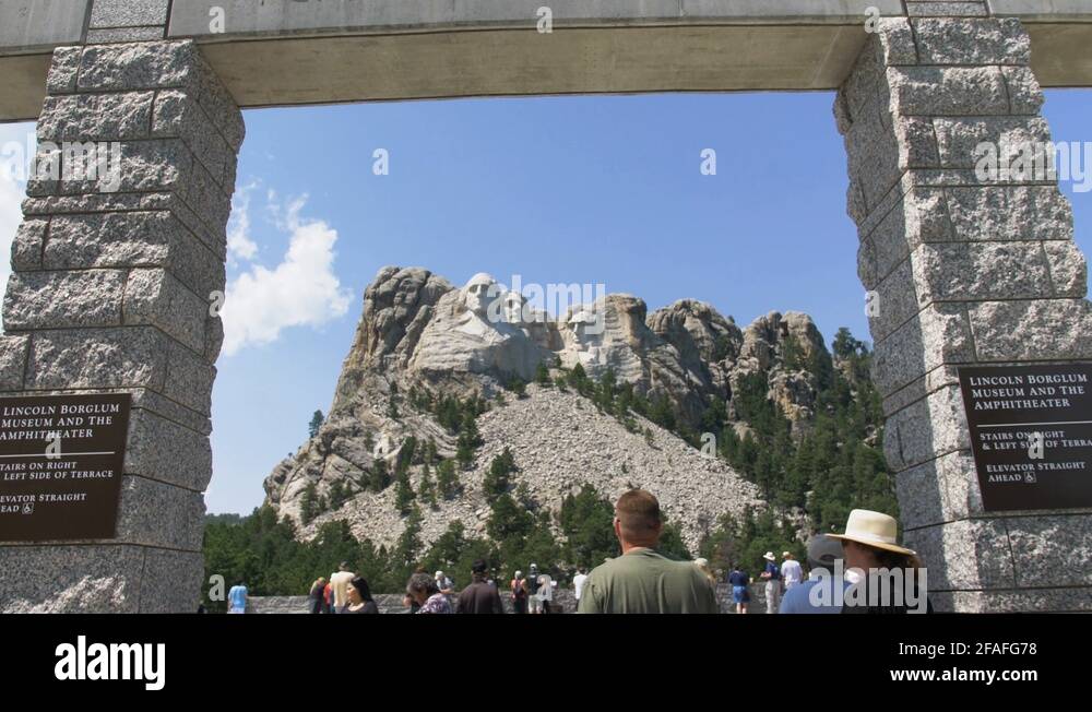 Mount rushmore entrance Stock Videos & Footage - HD and 4K Video Clips ...