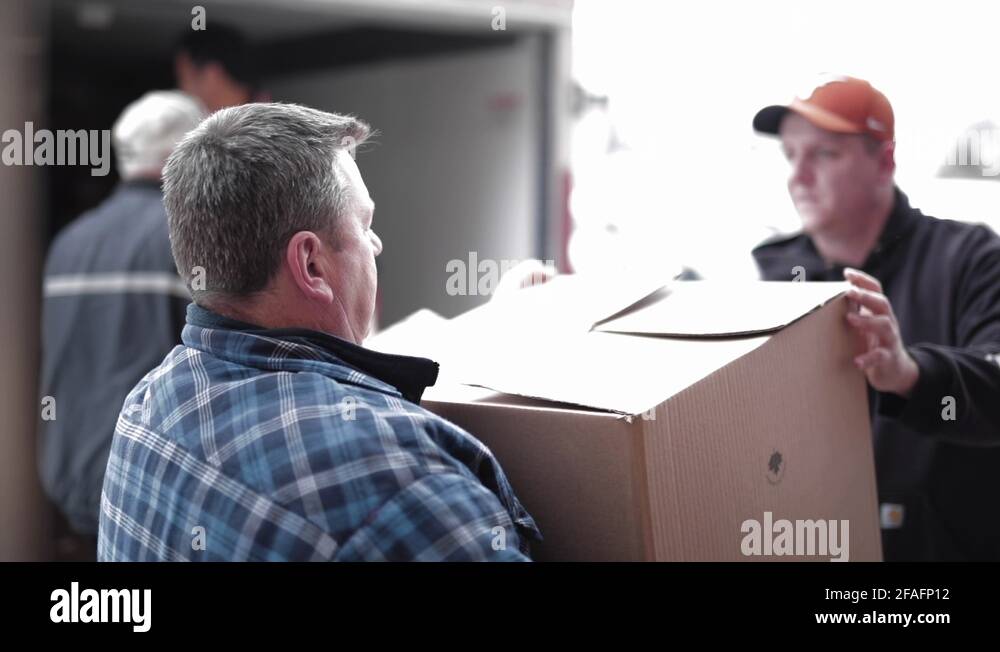 Man helping man with boxes Stock Videos & Footage - HD and 4K Video ...
