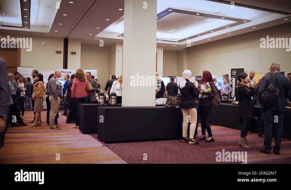 Convention conference centre Stock Videos & Footage - HD and 4K Video ...