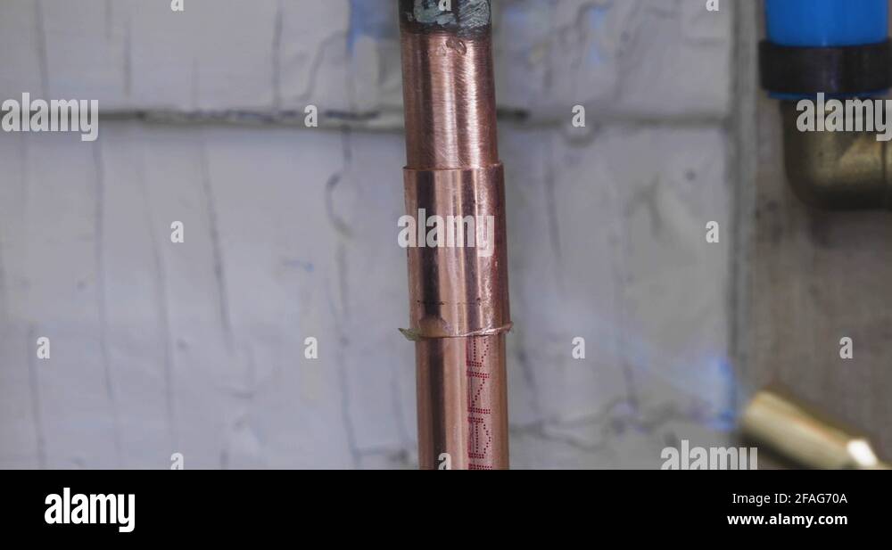 Copper pipe fittings Stock Videos & Footage - HD and 4K Video Clips - Alamy