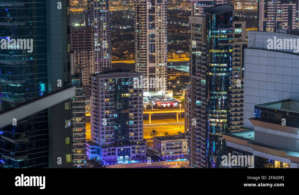 Dubai jlt skyline Stock Videos & Footage - HD and 4K Video Clips - Alamy