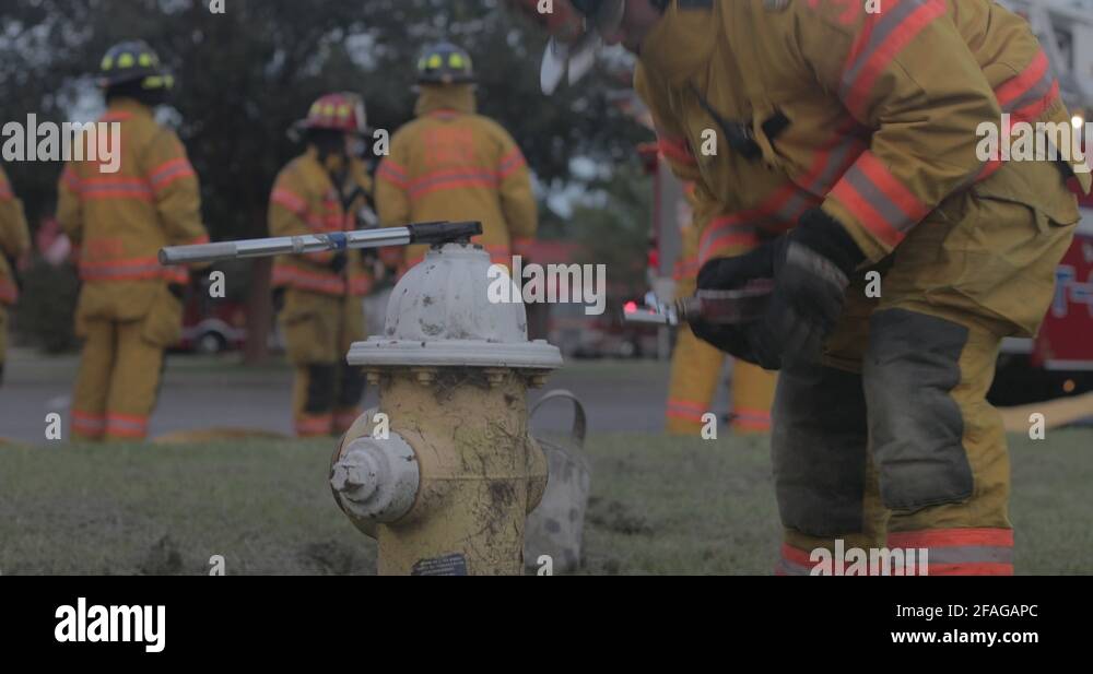 Fire fighting or firefighting equipment Stock Videos & Footage - HD and ...