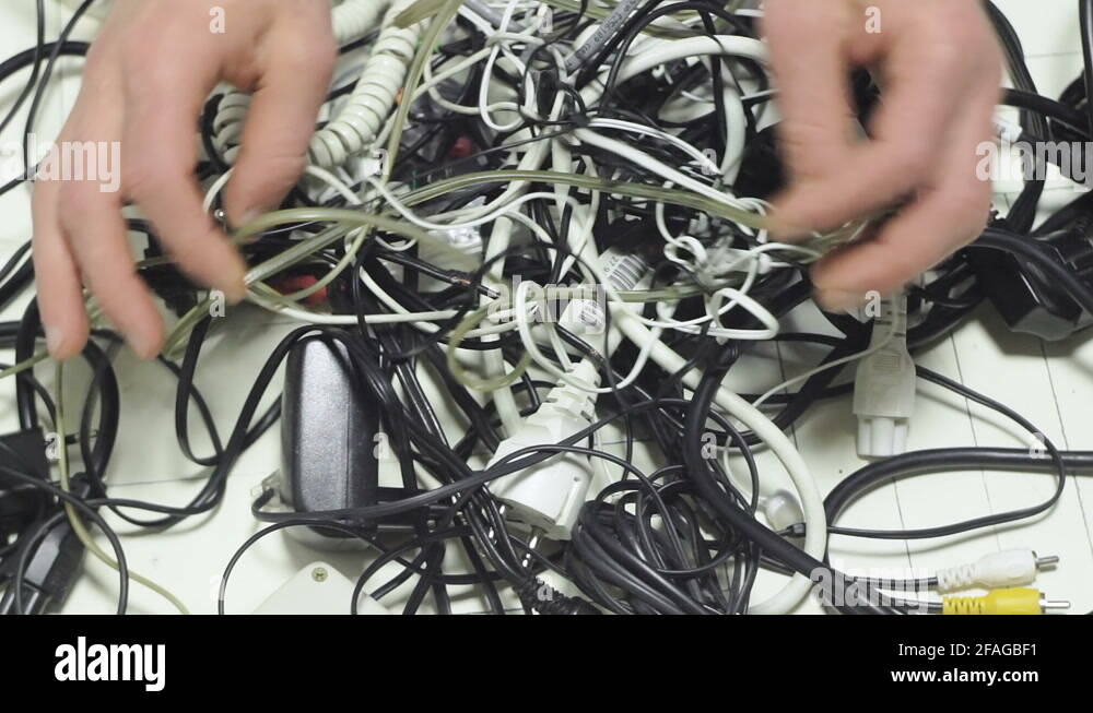 Wiring entanglement Stock Videos & Footage - HD and 4K Video Clips - Alamy