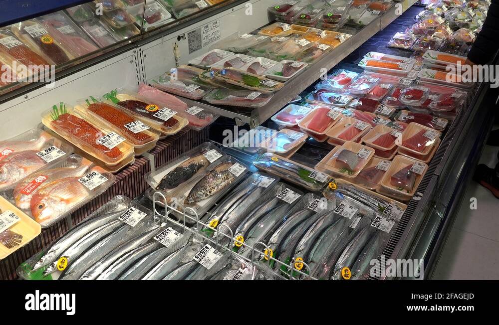 Tuna seafood counter Stock Videos & Footage - HD and 4K Video Clips - Alamy