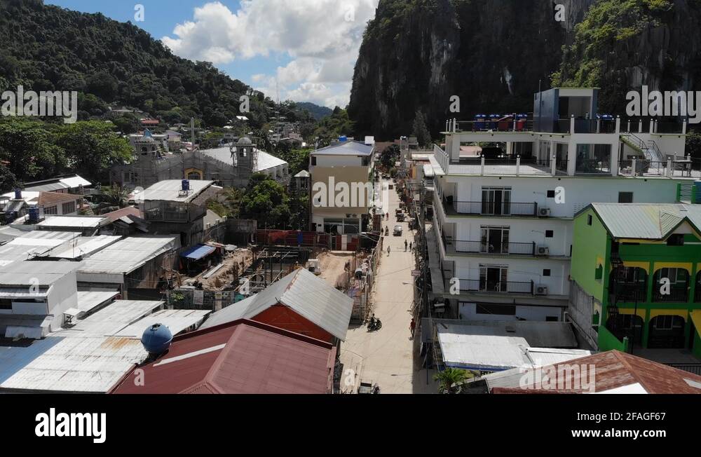 El nido town building Stock Videos & Footage - HD and 4K Video Clips ...