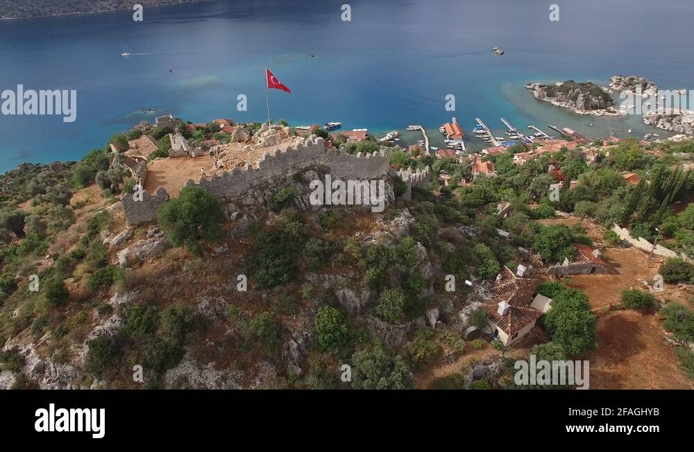 View ancient simena castle Stock Videos & Footage - HD and 4K Video ...