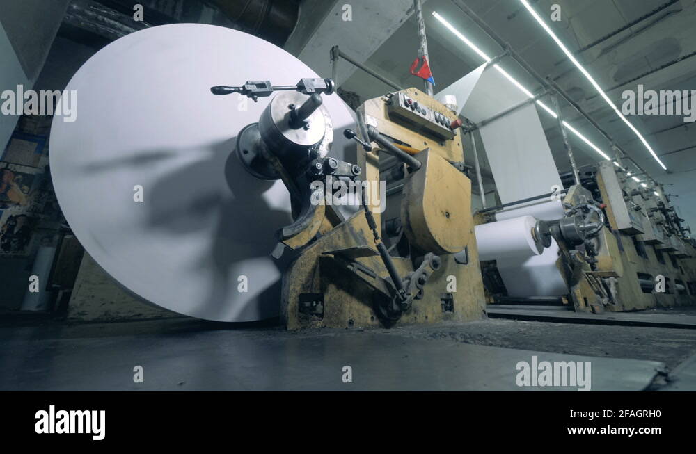 Rolled white paper sheets Stock Videos & Footage - HD and 4K Video ...