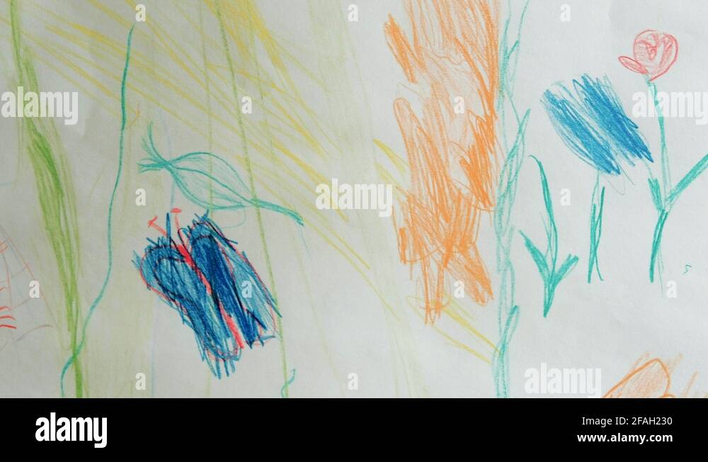 Crayon drawing Stock Videos & Footage - HD and 4K Video Clips - Alamy