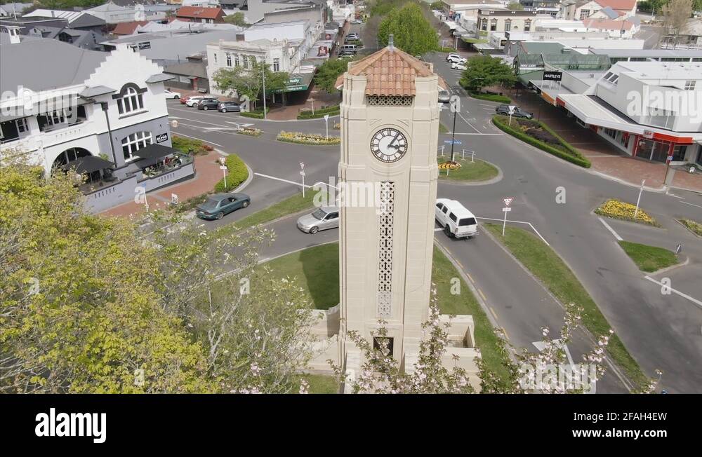 Town square clock tower Stock Videos & Footage - HD and 4K Video Clips ...