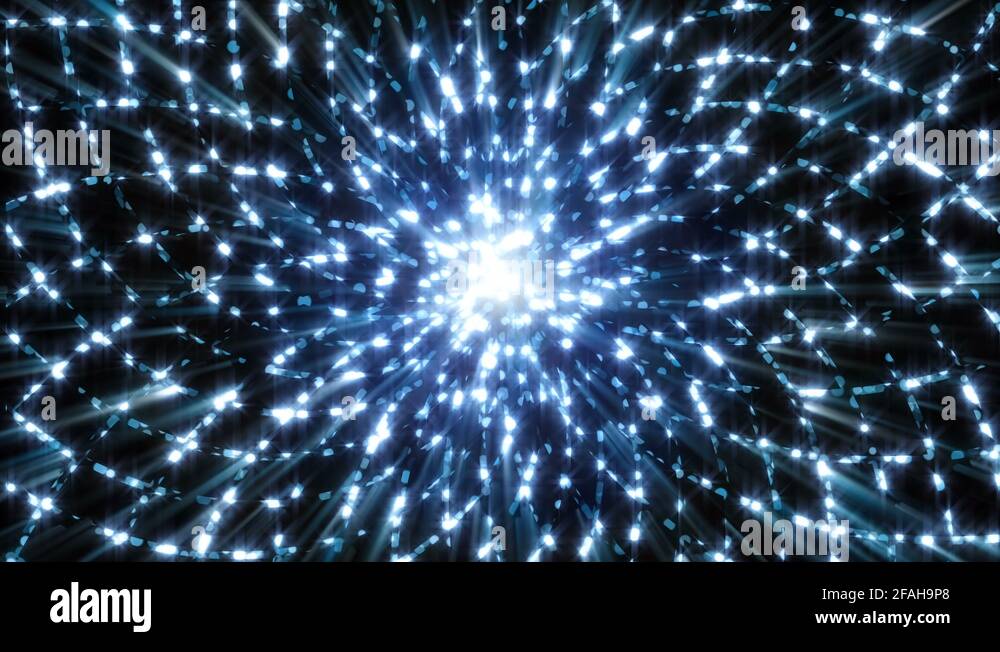 4K Abstract background shining particles form mesmerizing rotating patterns loop Stock Video ...
