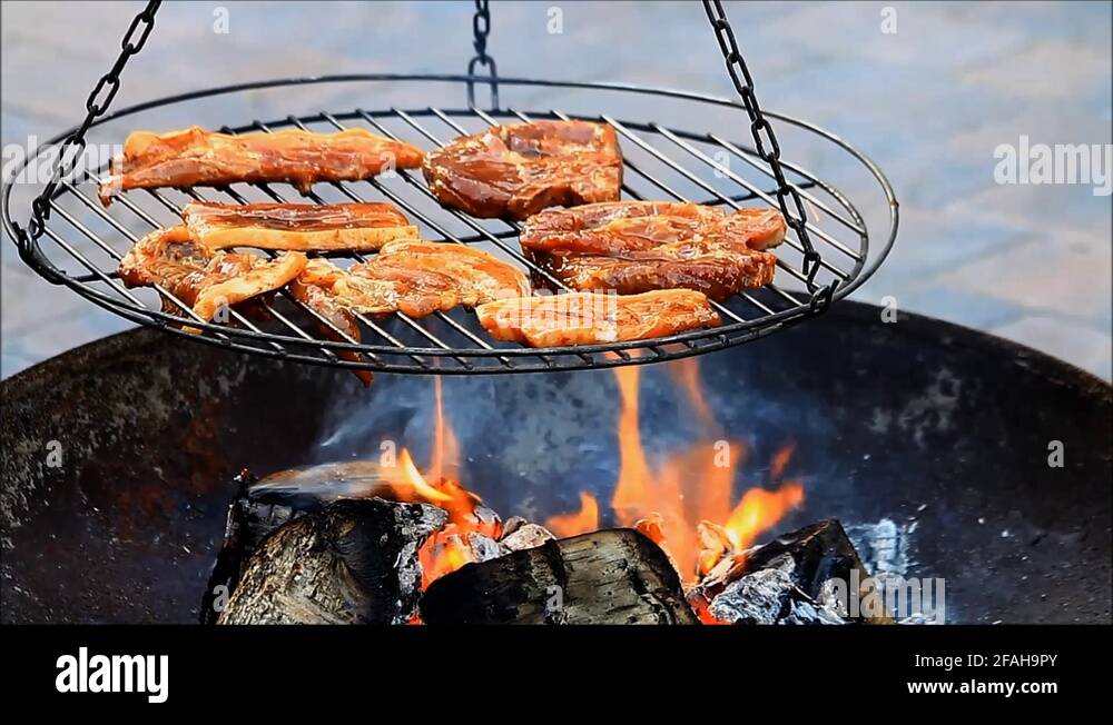 Hanging grill Stock Videos & Footage - HD and 4K Video Clips - Alamy
