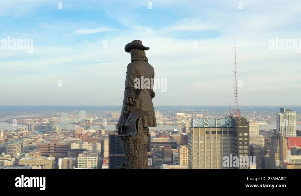 Penn statue philadelphia Stock Videos & Footage - HD and 4K Video Clips ...