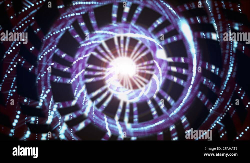 4K Abstract background shining particles form mesmerizing rotating patterns loop Stock Video ...