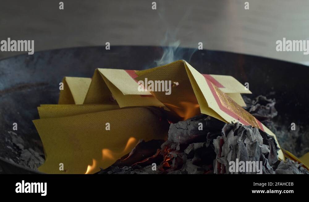 Culture pray people worship religion paper burn Stock Videos & Footage ...