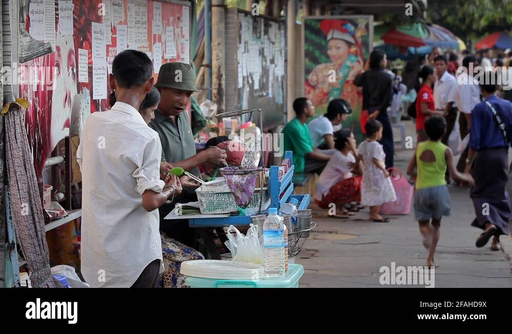 Myanmar shopping street Stock Videos & Footage - HD and 4K Video Clips ...