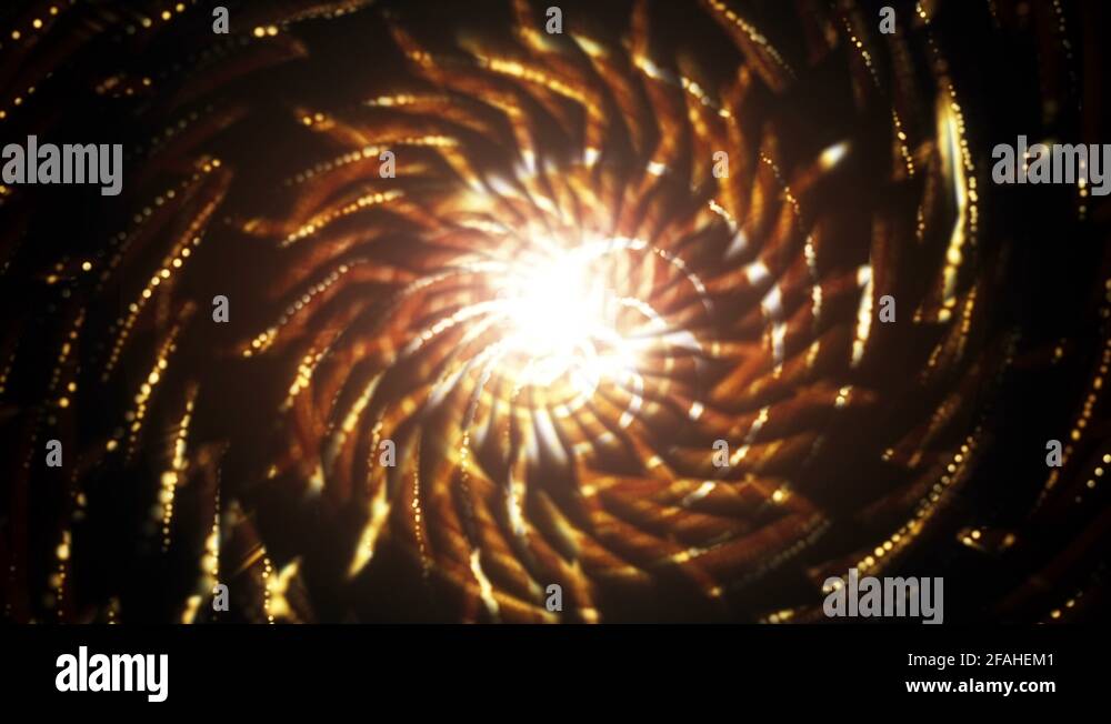 4K Abstract background shining particles form mesmerizing rotating patterns loop Stock Video ...