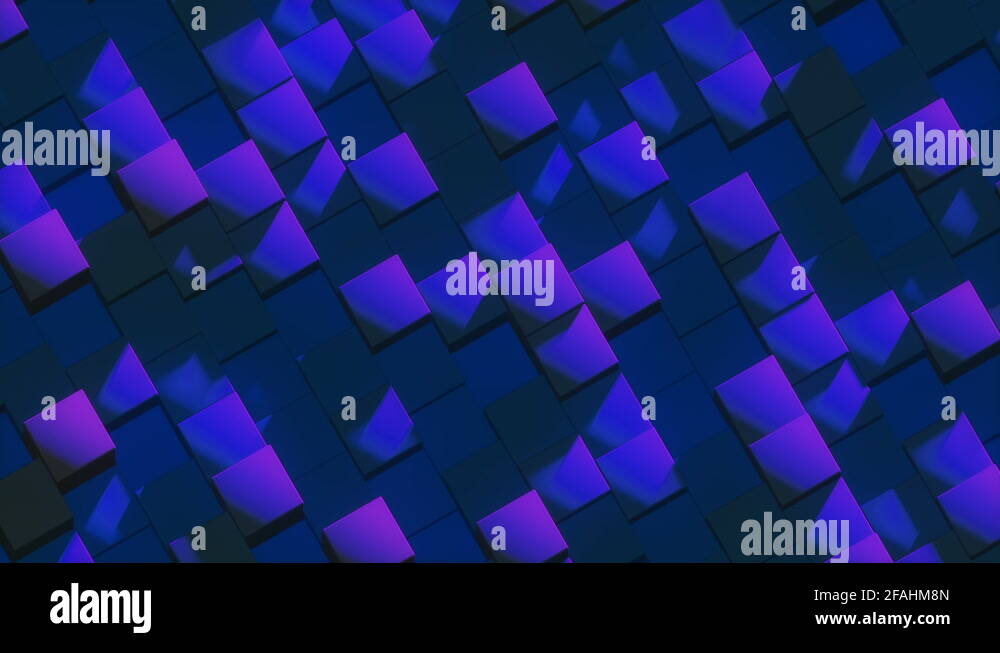 Box background smooth animation. Boxes geometry. Loop ready 3D ...