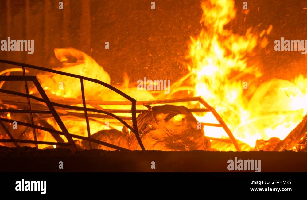 WAREHOUSE-FIRE-DETAIL-FILMED IN 4K RAW Stock Video Footage - Alamy