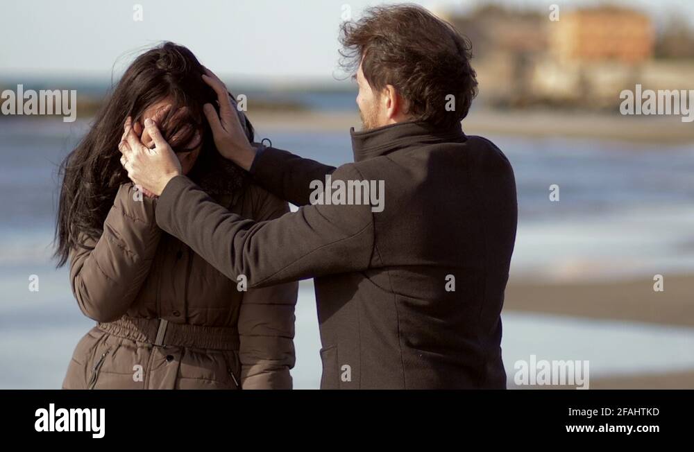 Woman Sad Man Hug Stock Videos And Footage Hd And 4k Video Clips Alamy