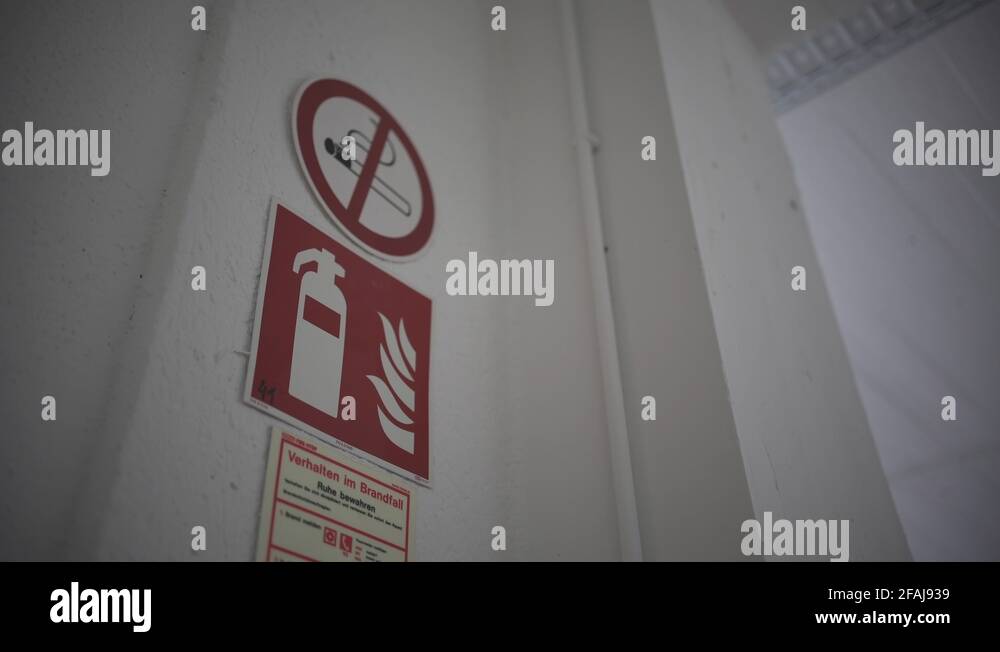 Fire warning signs Stock Videos & Footage - HD and 4K Video Clips - Alamy