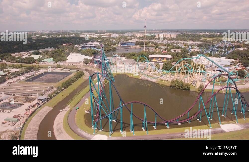 Orlando theme park aerial Stock Videos & Footage - HD and 4K Video ...