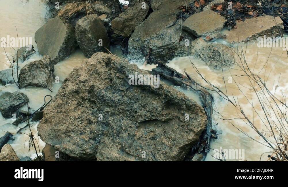 Muddy runoff water Stock Videos & Footage - HD and 4K Video Clips - Alamy