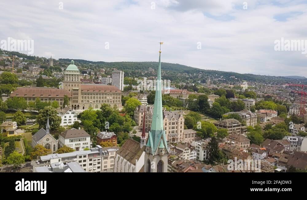 Zurich architecture spire Stock Videos & Footage - HD and 4K Video ...