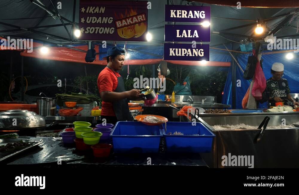 Malaysian food stall Stock Videos & Footage - HD and 4K Video Clips - Alamy