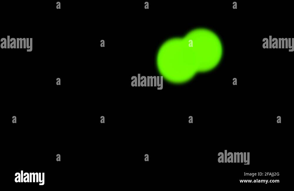 abstract green flickering light spots on a dark background - HD ...