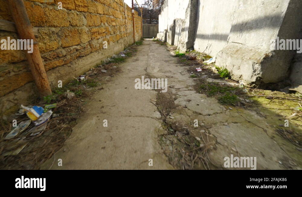Narrow passage between buildings Stock Videos & Footage - HD and 4K ...