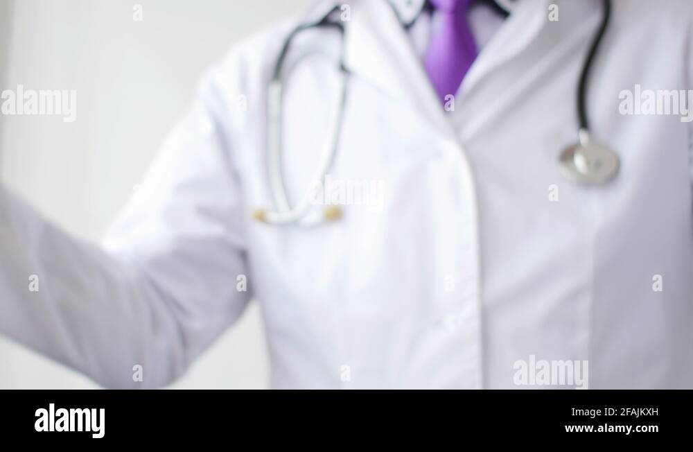 Doctor hand showing thumbs up sign for medicine Stock Video Footage - Alamy