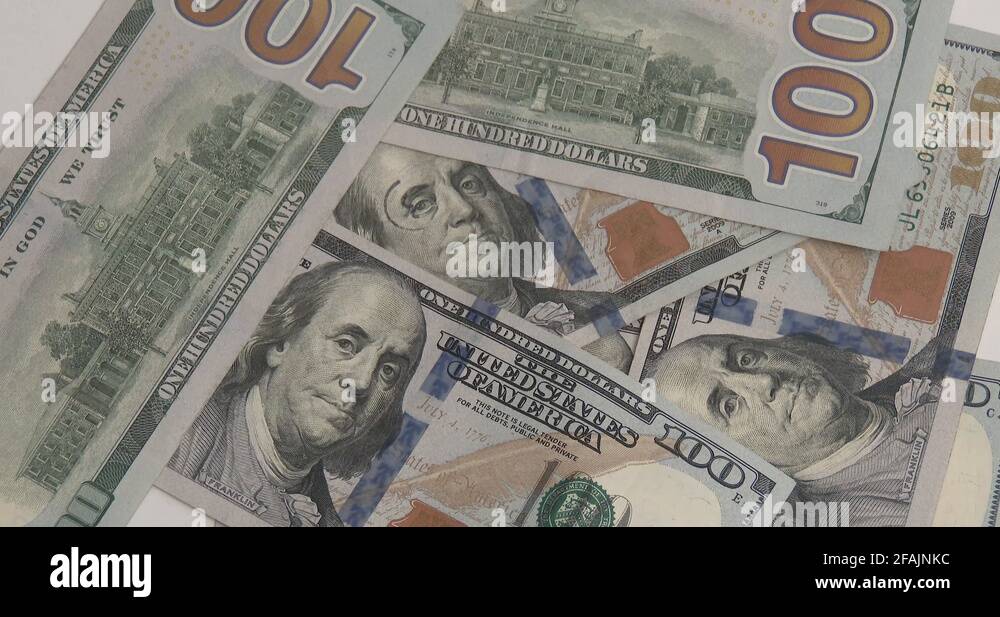 One hundred dollar bills falling Stock Videos & Footage - HD and 4K ...