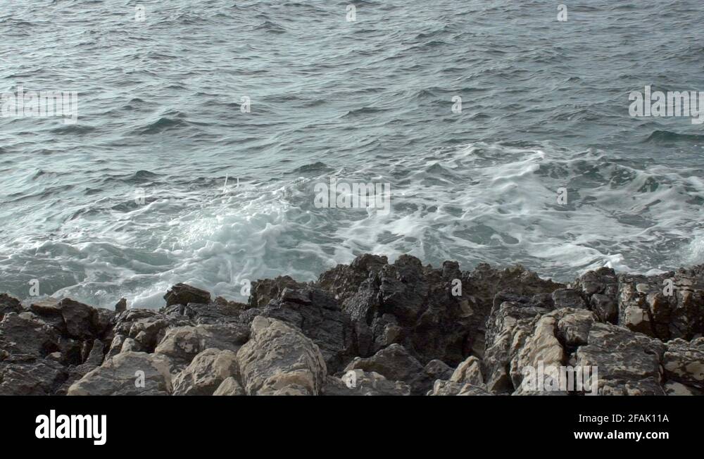 Wave breaking on limestone Stock Videos & Footage - HD and 4K Video ...