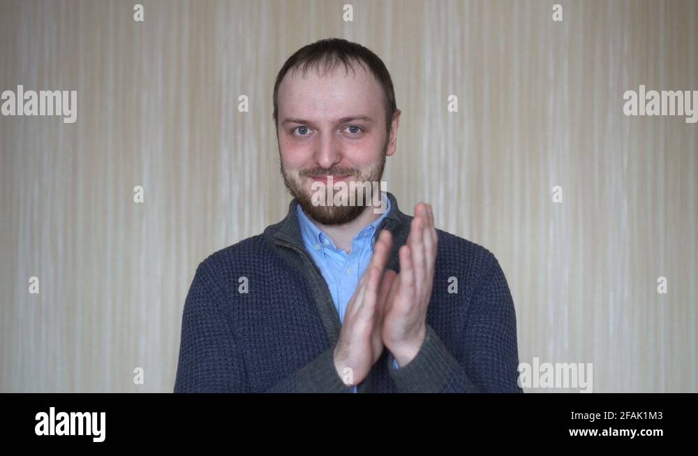 Clapping man Stock Videos & Footage - HD and 4K Video Clips - Alamy