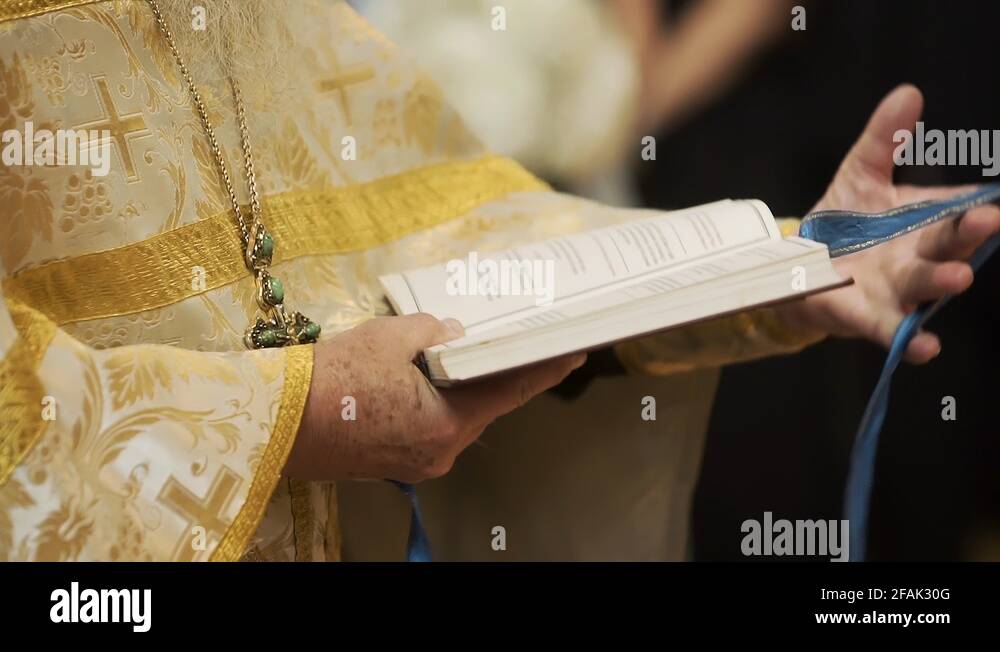 Orthodox priest with old bible Stock Videos & Footage - HD and 4K Video ...