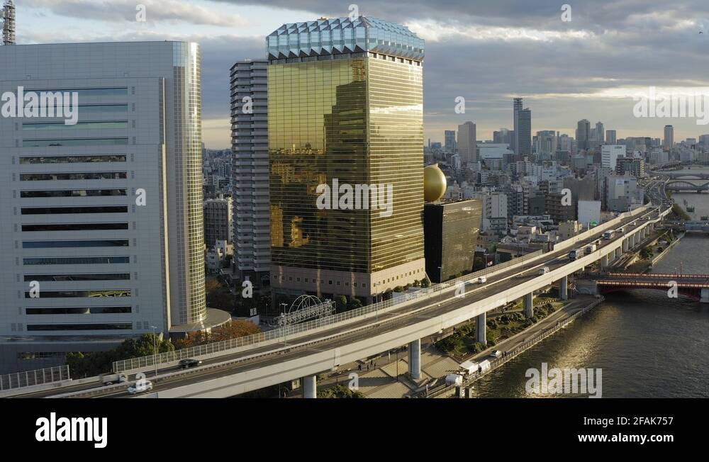 Japan asahi building Stock Videos & Footage - HD and 4K Video Clips - Alamy