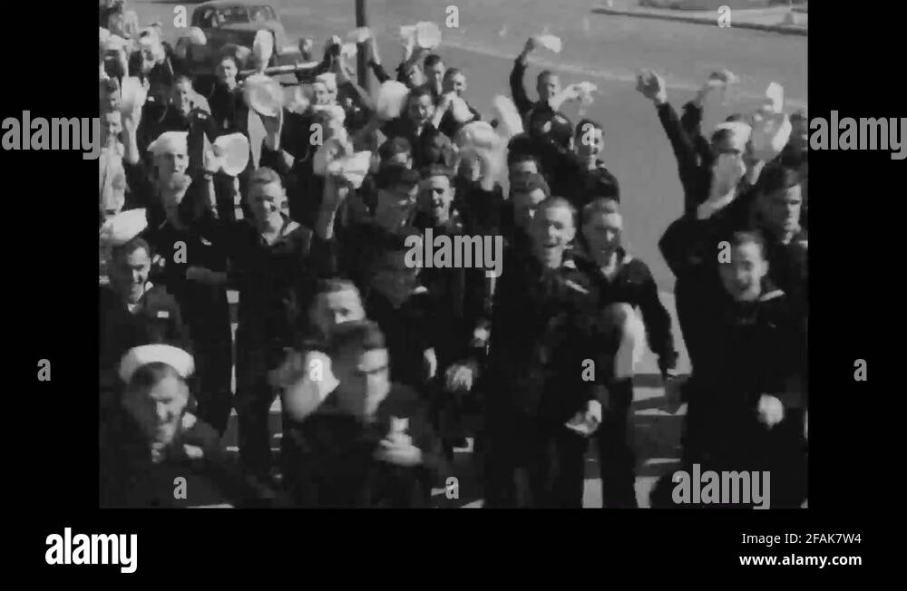 Japanese surrender 1945 celebration Stock Videos & Footage - HD and 4K ...