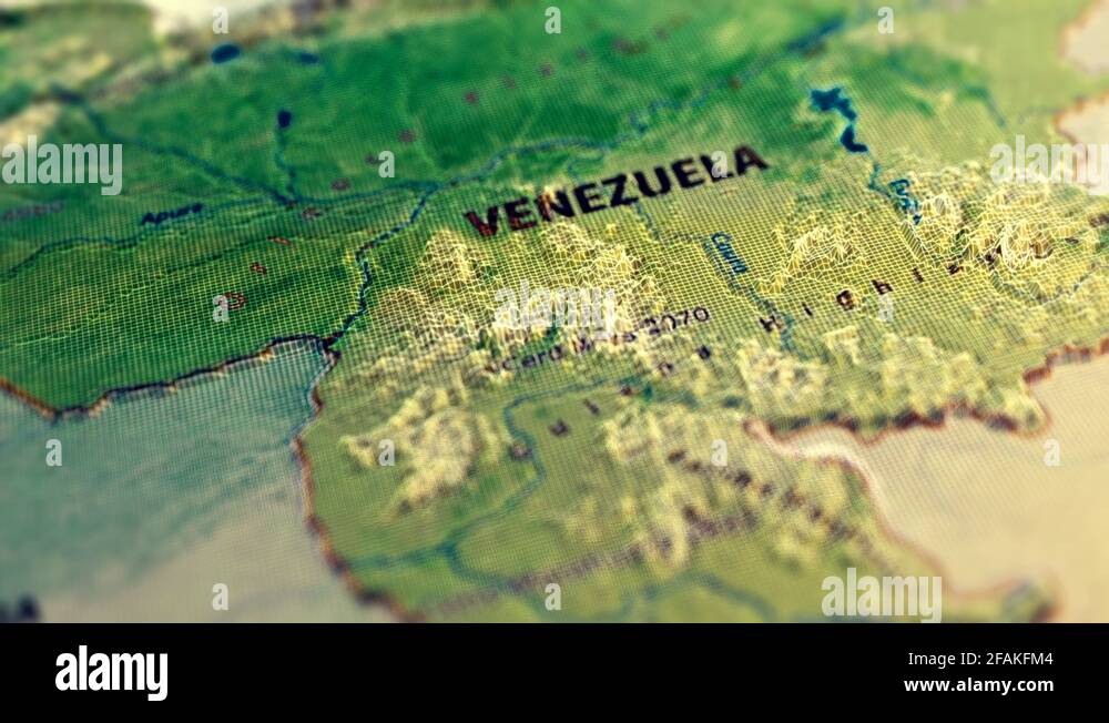 Venezuela maps atlas